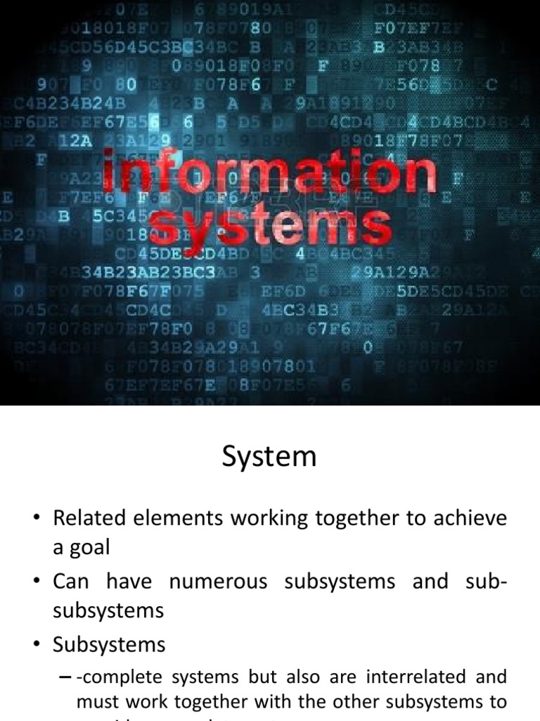 Introduction to Information Systems | PDF | Technology & Engineering