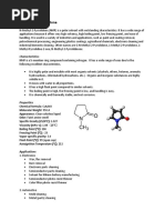 DMF: Properties and Applications | PDF | Solvent | Materials