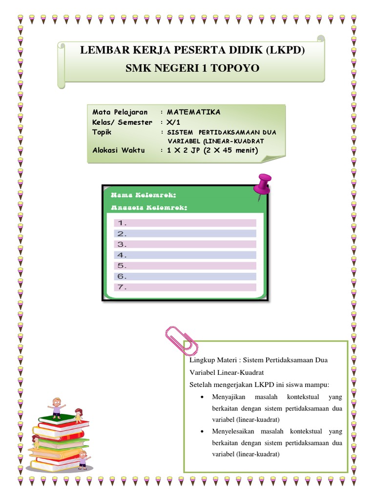 LKPD Sma | PDF