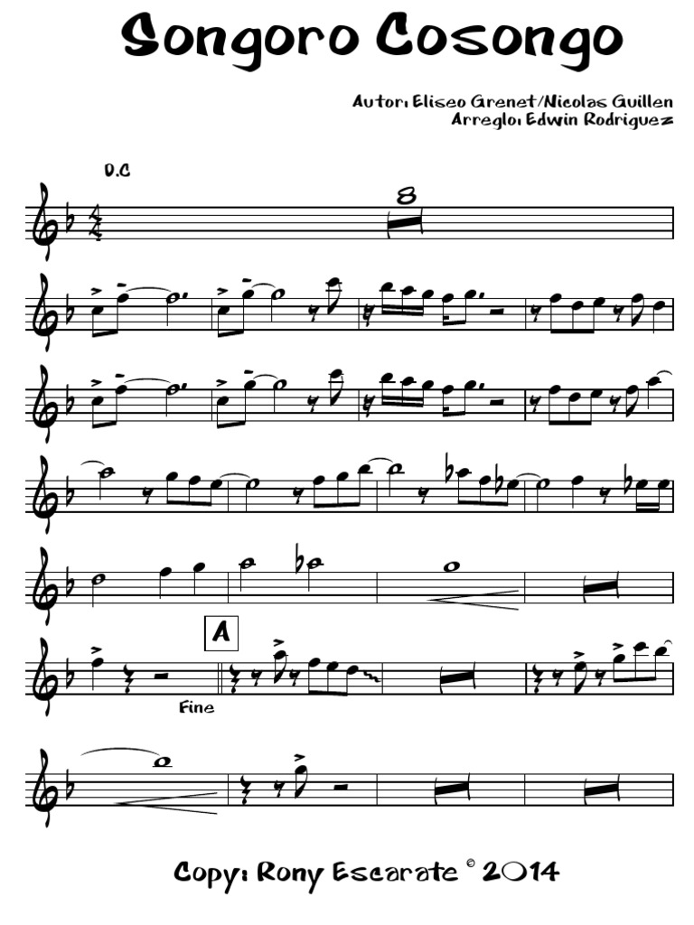 Songoro Cosongo Hector Lavoe | PDF