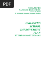 Enhanced School Improvement Plan (ESIP) Checklist On Content and Format ...