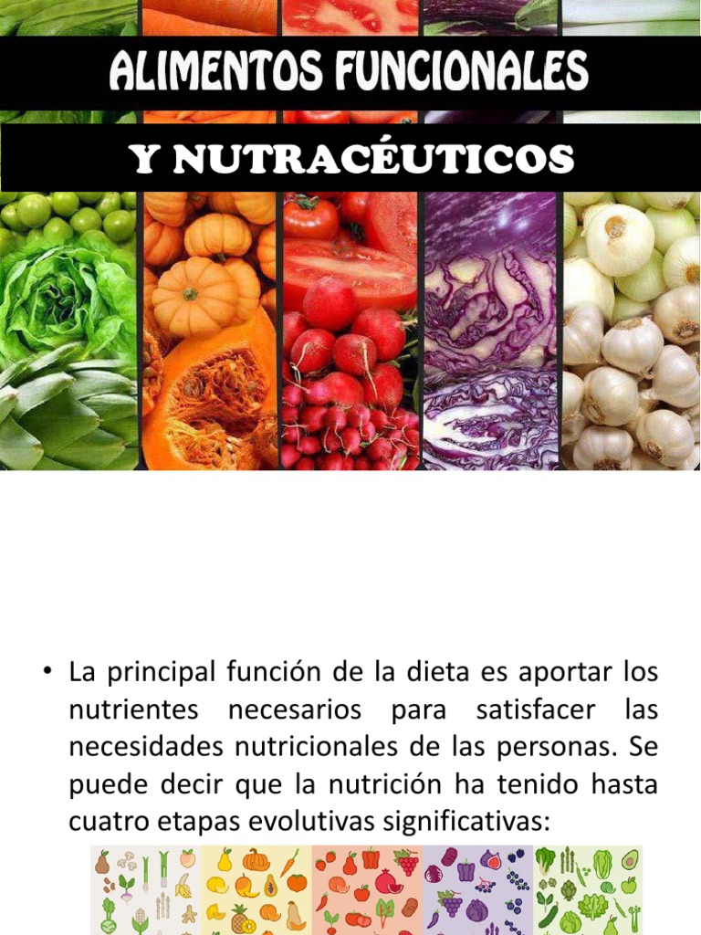 Alimentos Funcionales y Nutracéuticos | PDF | Fibra dietética | Dieta y nutrición