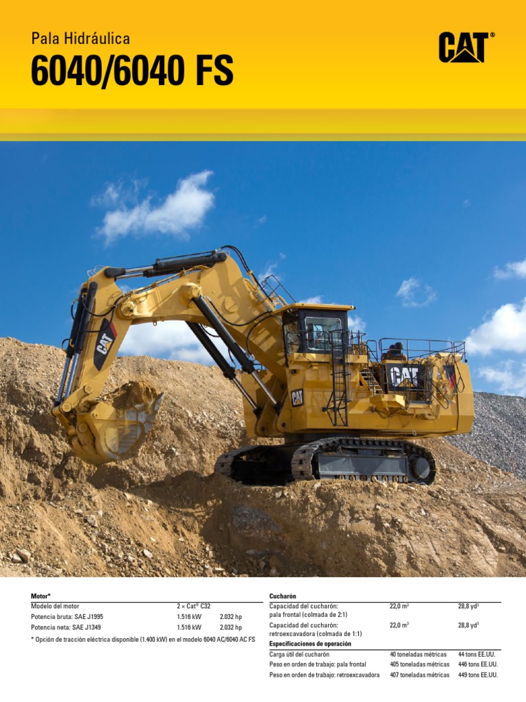 Especificaciones 6040/6040 FS | PDF | Bomba | Uso eficiente de energía