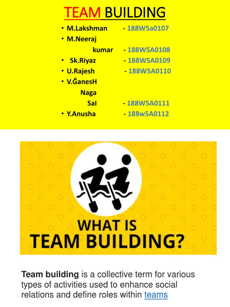 Effective Team Building Activities Guide | PDF