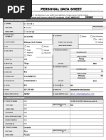 Instructions To Fill-Out The PDS | PDF | Teachers | Passport
