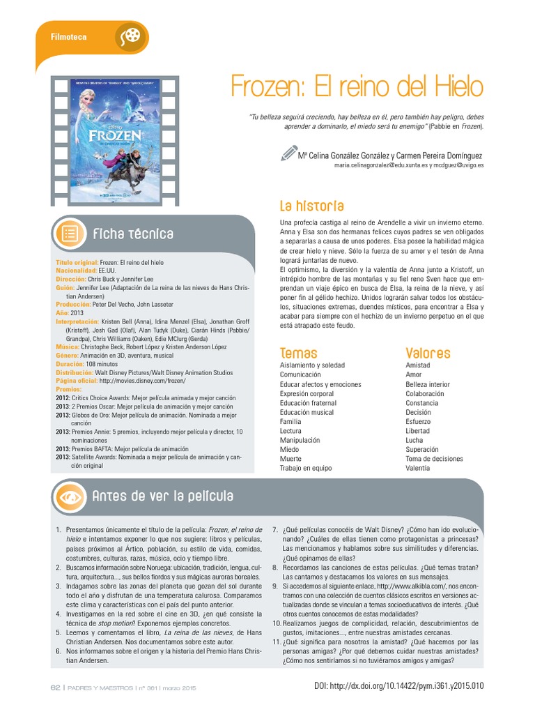 FROZEN | PDF