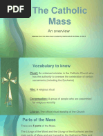 Church Liturgical Objects and Terms 011717 | PDF | Eucharist | Altar