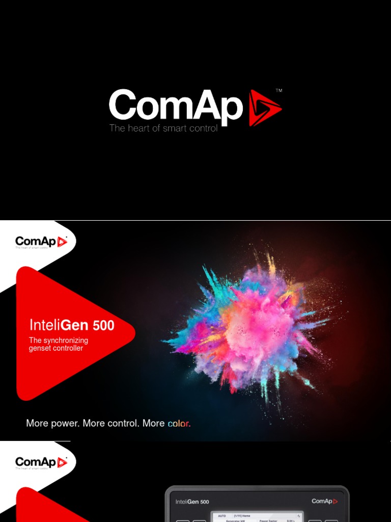 InteliGen 500 | PDF | Usb | Programmable Logic Controller