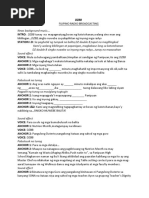 Radio Broadcasting Tagalog Script | PDF