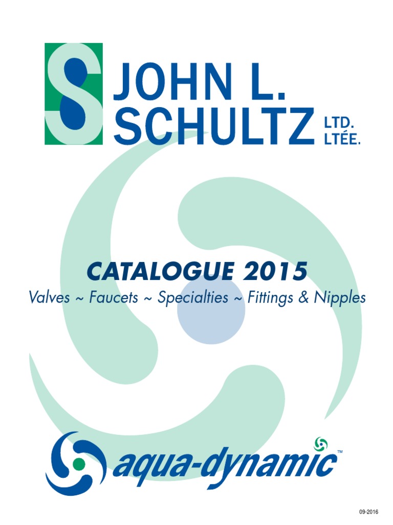 Schultz Catalog 2015-Eng | PDF | Tap (Valve) | Valve