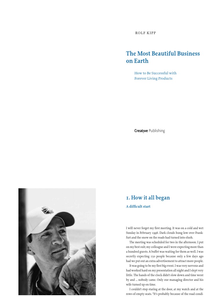 Rolf Kipp - The Most Beautiful Business On Earth | PDF