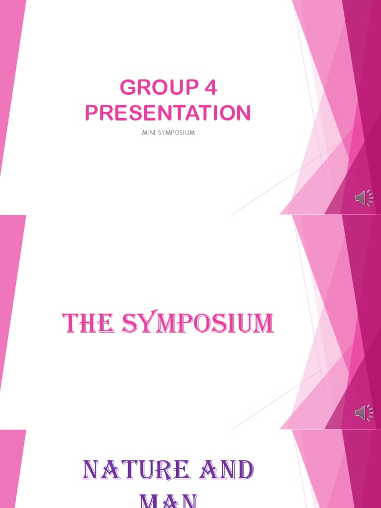 Group 4 Presentation: Mini Symposium | PDF | Biodiversity | Nature