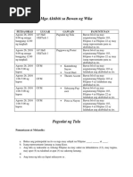 Pamantayan Sa Pagsulat NG Tula | PDF
