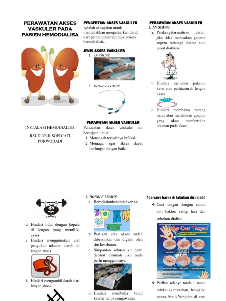 Leaflet Akses Vaskuler | PDF
