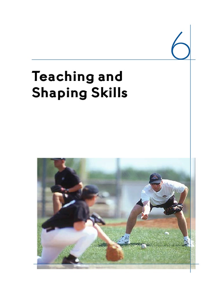 Coaching Teaching Skills CH6 | PDF | Batting (Baseball) | Pitcher