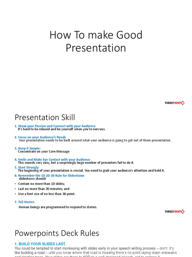 Presentation Skill | PDF | Microsoft Power Point | Communication