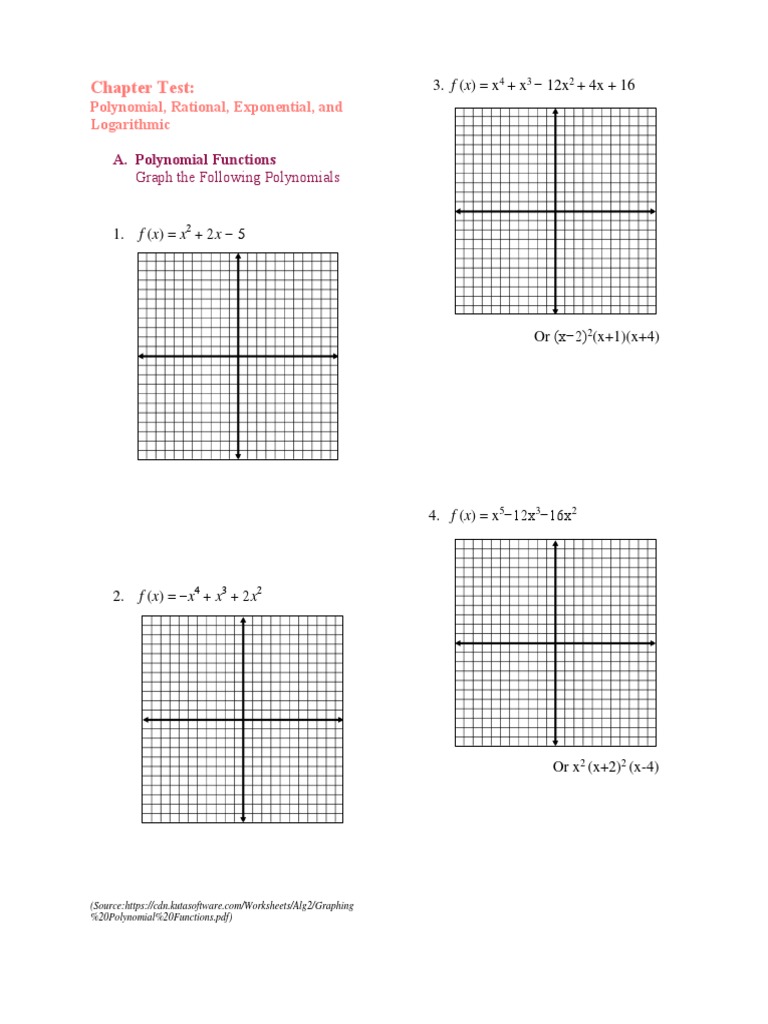 Chapter Test Functions | PDF | Function (Mathematics) | Logarithm