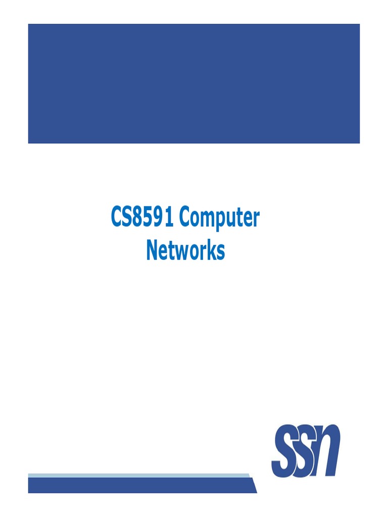 CS8591 Computer Networks Networks | PDF