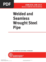 Asme B36.10-2022 | PDF | Pipe (Fluid Conveyance) | Mechanical Engineering