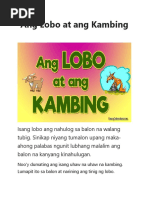 Si Kalabaw at Si Tagak | PDF