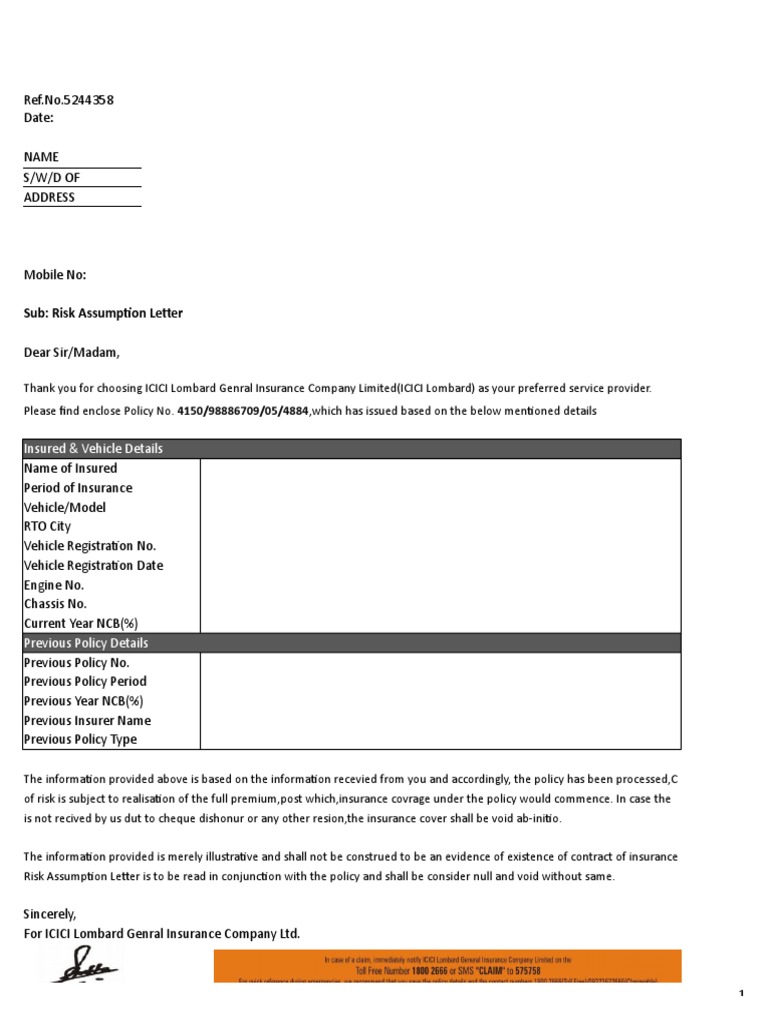 Insurance Excel Sheet | PDF