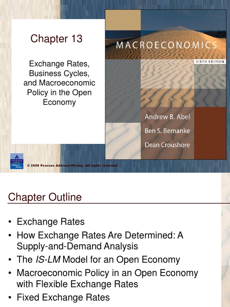 Exchange Rates, Business Cycles, and Macroeconomic Policy in The Open ...