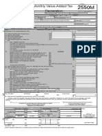 BIR Form 2550Q: Quarterly VAT Return | PDF | Value Added Tax ...