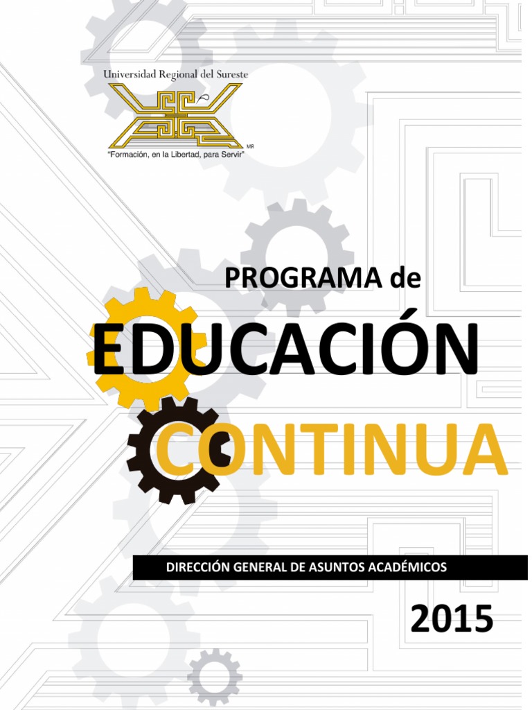 Programa de Educacion Continua | PDF | Educación continua | Evaluación