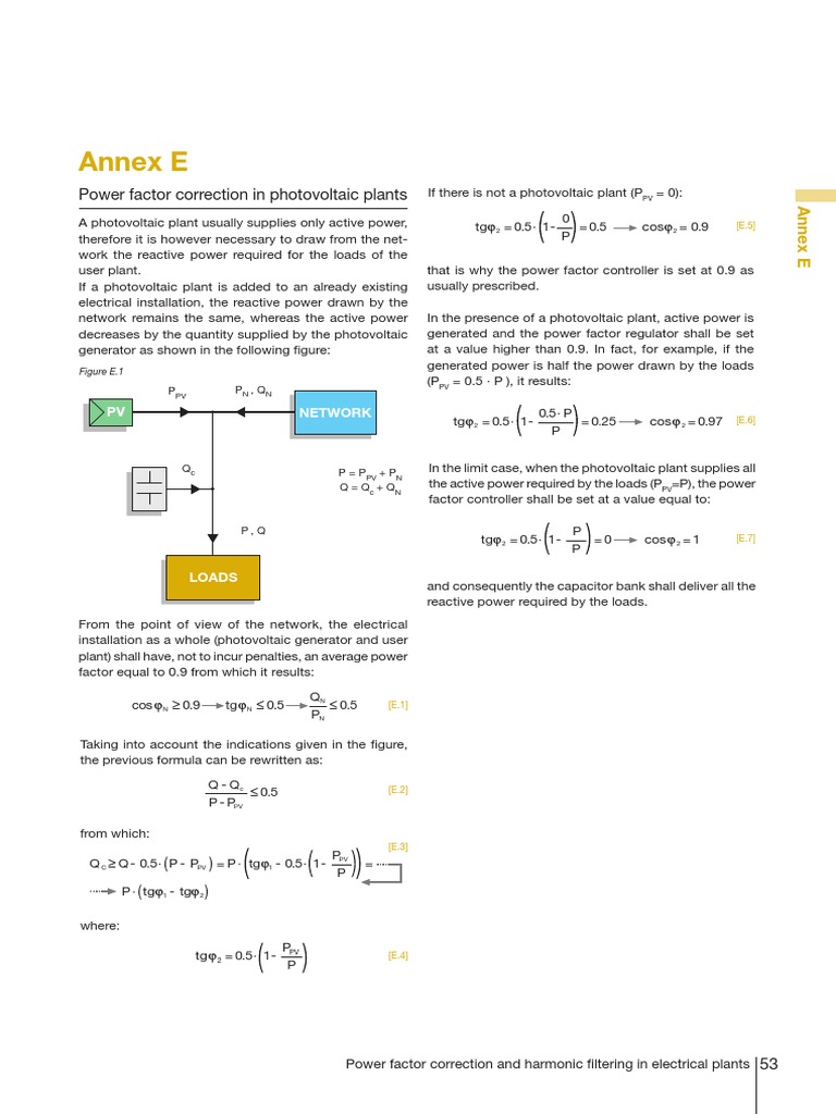 Photovoltaic Power Factor Correction | PDF | Ac Power | Photovoltaics