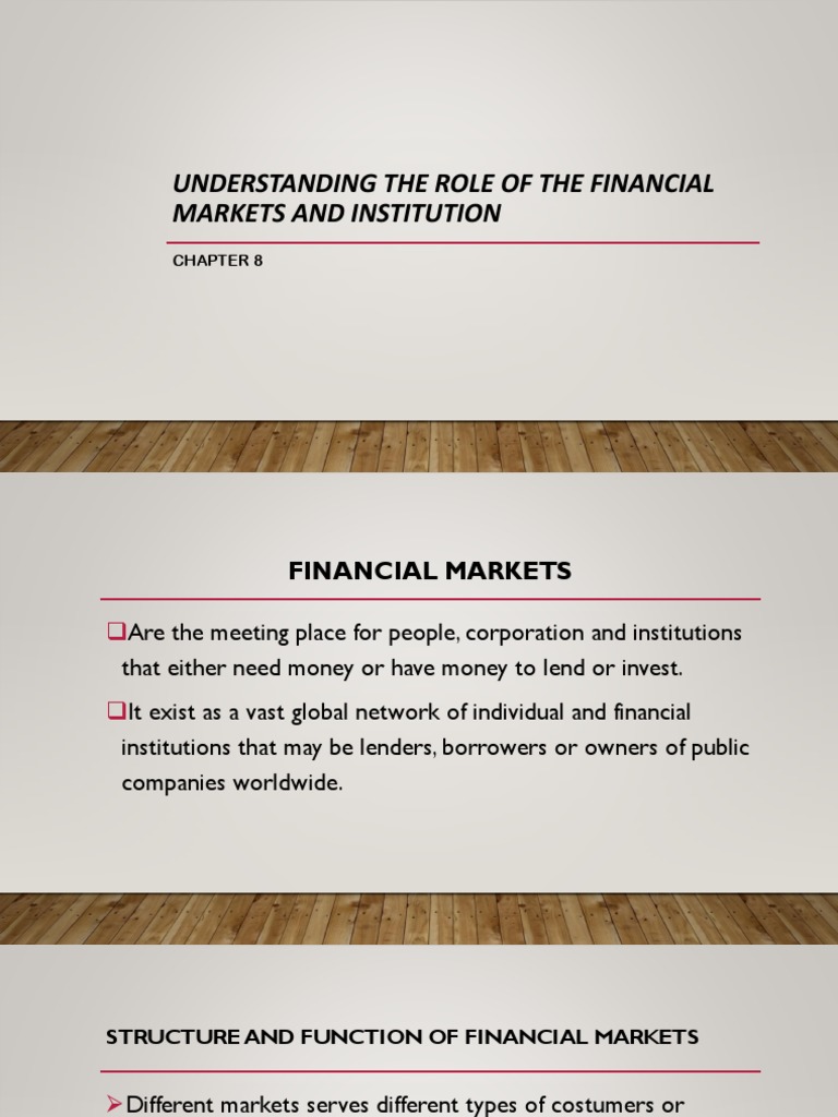 Finman Report Chapter 8 | PDF | Financial Markets | Securities (Finance)