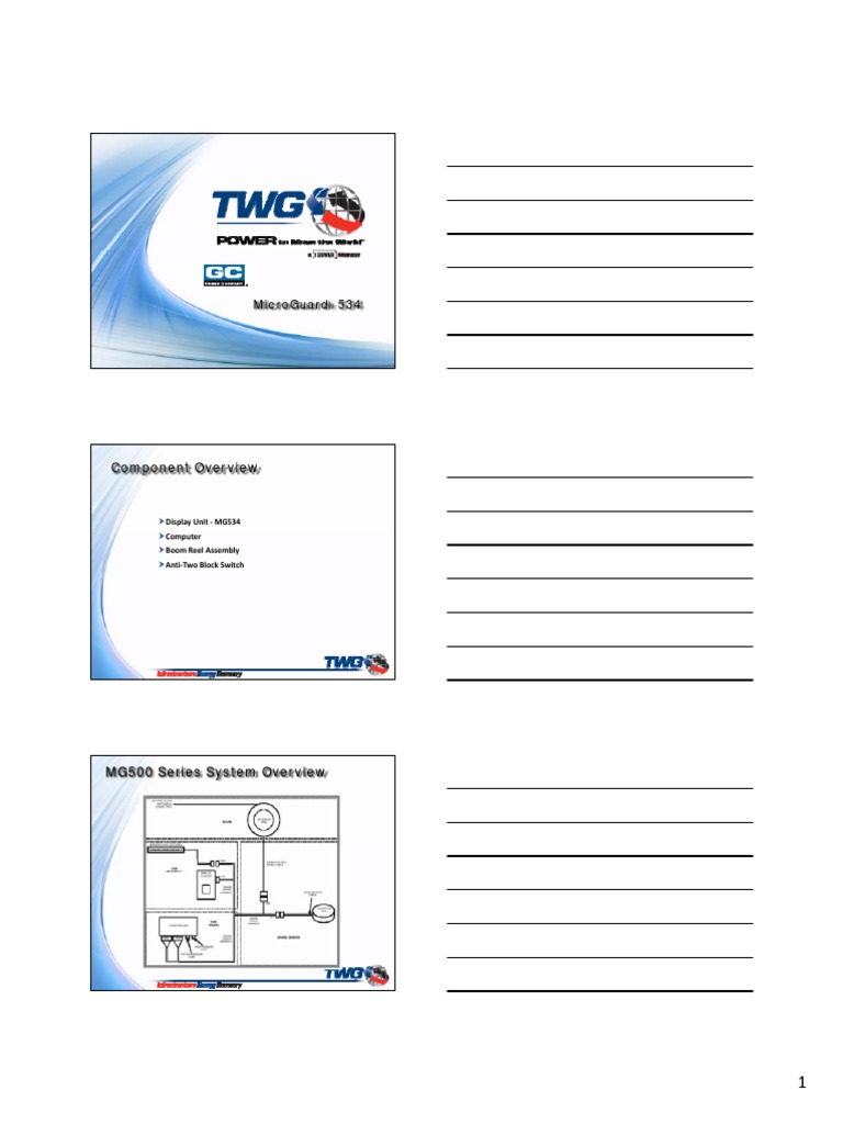 MicroGuard 500 Series - New Background | PDF | Crane (Machine) | Voltage