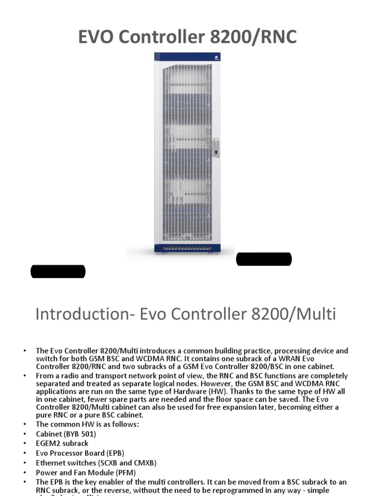 Ericsson RNC | Multi Core Processor | Computer Standards