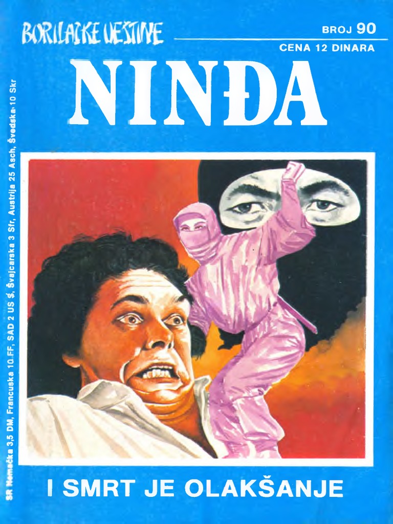 Nindža (Br. 90) Derek Finegan-I SMRT Je Olakšanje PDF | PDF