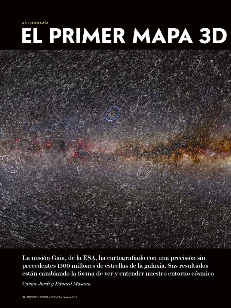El Primer Mapa 3D de La Vía Láctea | PDF | Vía láctea | Estrellas