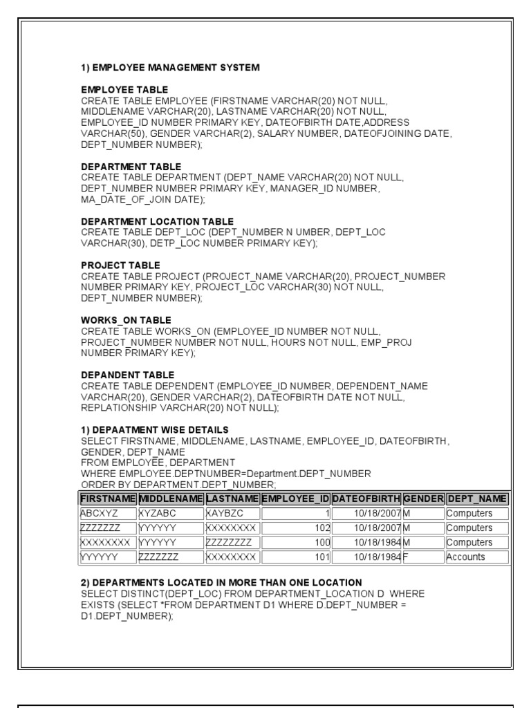 IGNOU MCA 2nd Semster DBMS Lab Record Solved MCSL 025 14 | PDF ...