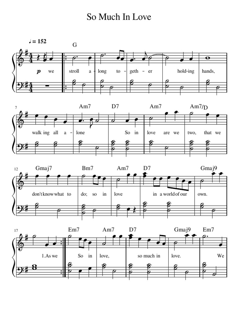 So Much in Love PDF | PDF