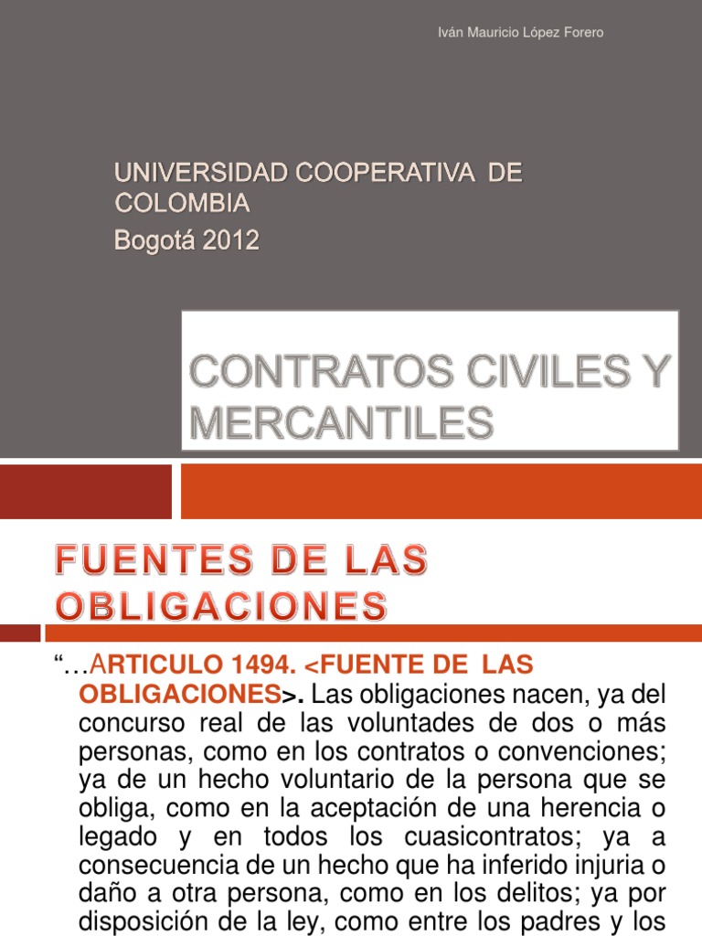 Contratos Civiles Word 1 | PDF | Propiedad | Derecho civil (sistema legal)