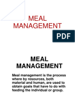 Meal Management Module Version 2 | PDF | Menu | Meal