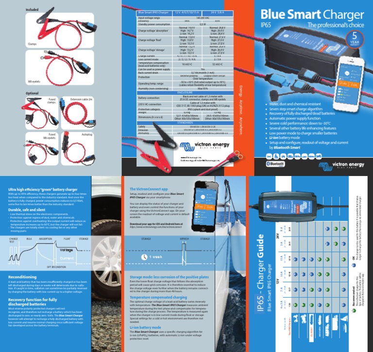 Victron | PDF | Battery Charger | Electrical Engineering