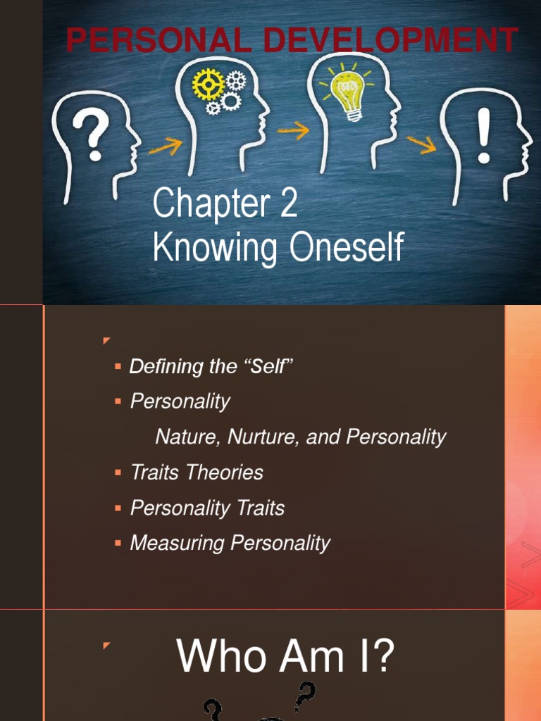 Personal Development: Knowing Oneself | PDF | Ātman (Hinduism) | Self