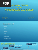 Civil 3D Road Design Tutorial Guide | PDF | Auto Cad | Surveying