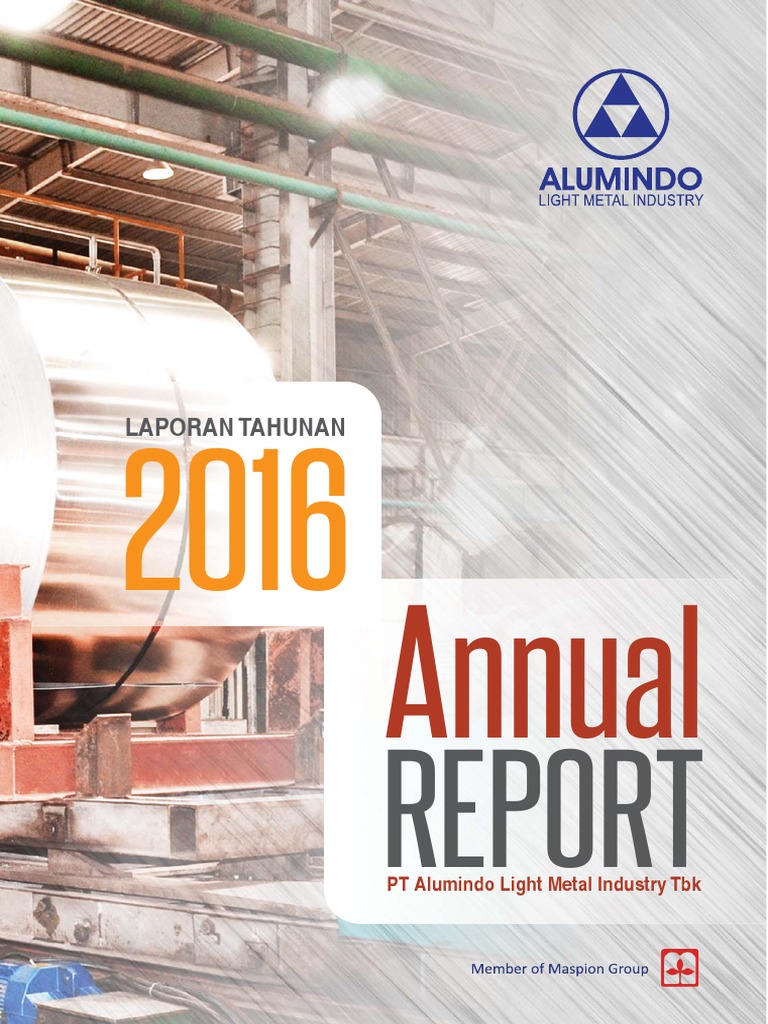 ALMI - Annual Report - 2016 (Rugi) PDF | PDF | Indonesian Rupiah | Aluminium Foil