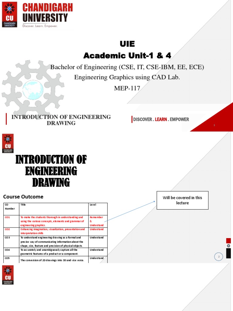 Introduction of Engineering Drawing | PDF | Graphics | Drawing
