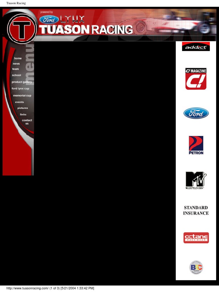 Tuason Racing | PDF | Auto Racing | Motorsport