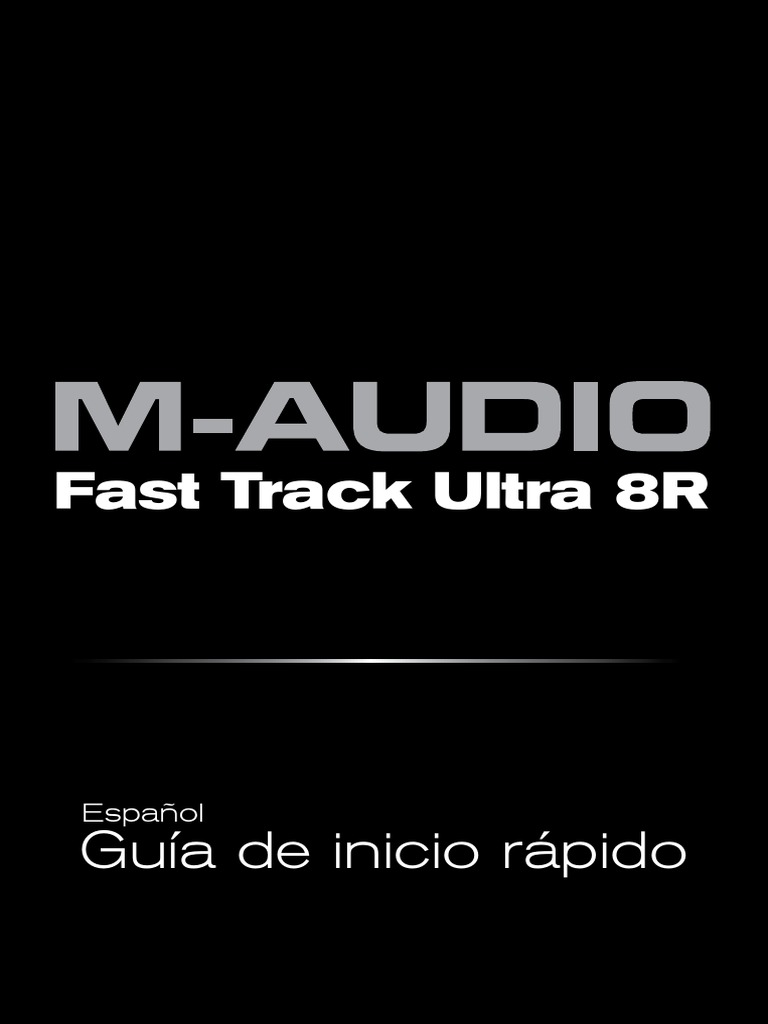 Fast Track Ultra 8R Guia de Inicio Rapido | Descargar gratis PDF | Mac OS | Microsoft Windows