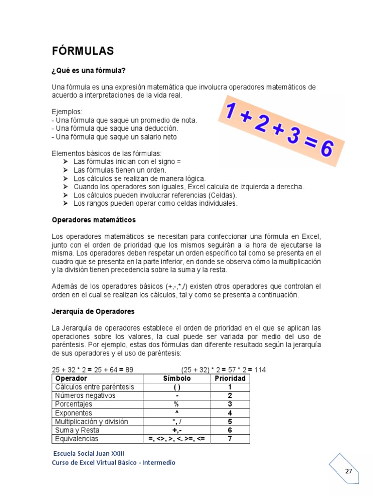 Sss | PDF | Fórmula | Microsoft Excel