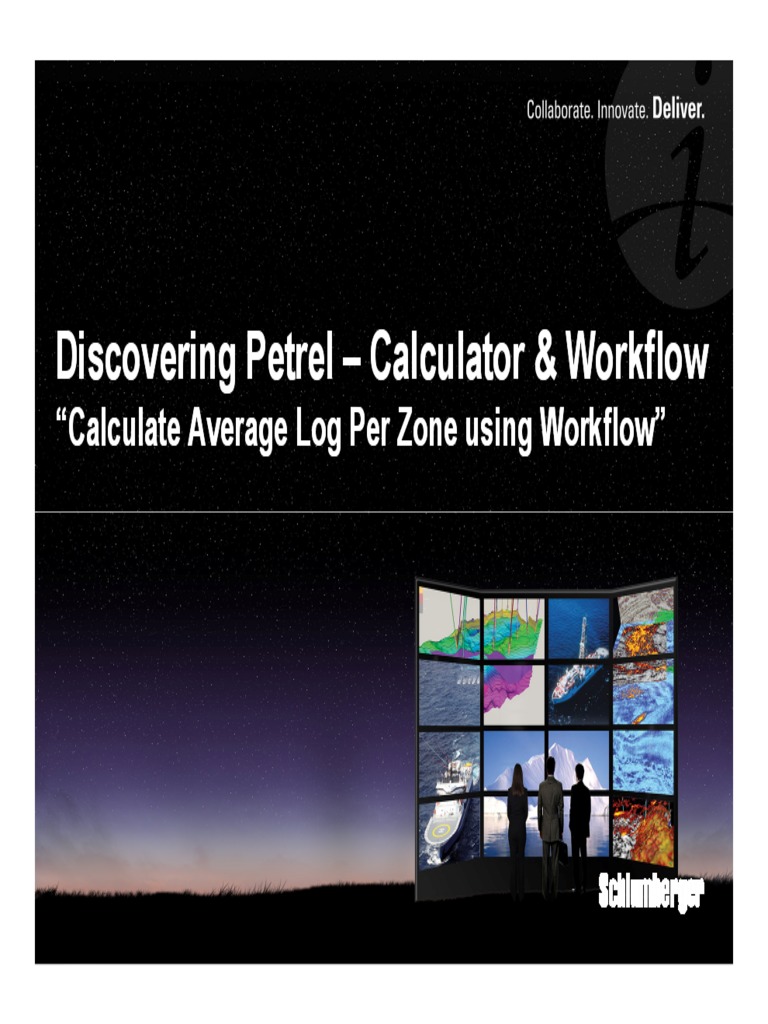 Discovering Petrel Discovering Petrel - Calculator & Workflow ...