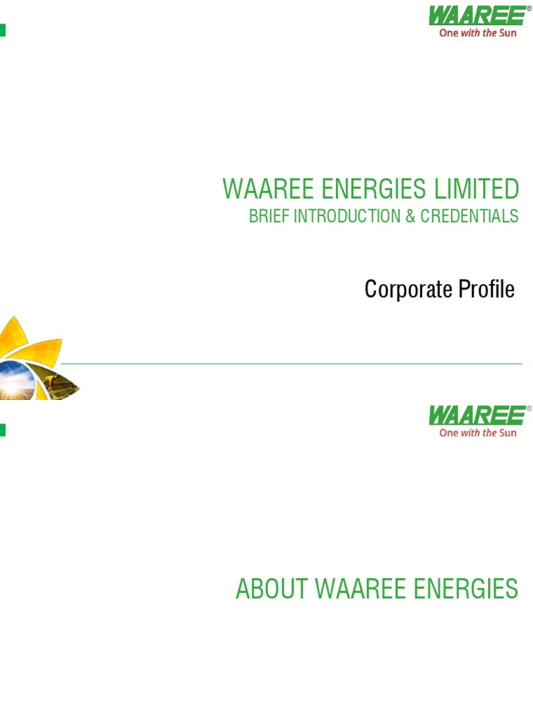 An Introduction to Waaree Energies Limited: A Leading Solar Energy ...