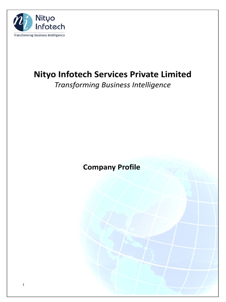 Company Profileof Nityo Infotech - Staffing Services 2012 | PDF ...