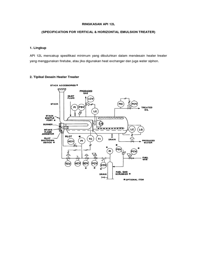 Ringkasan API 12l - Heater Treater | PDF